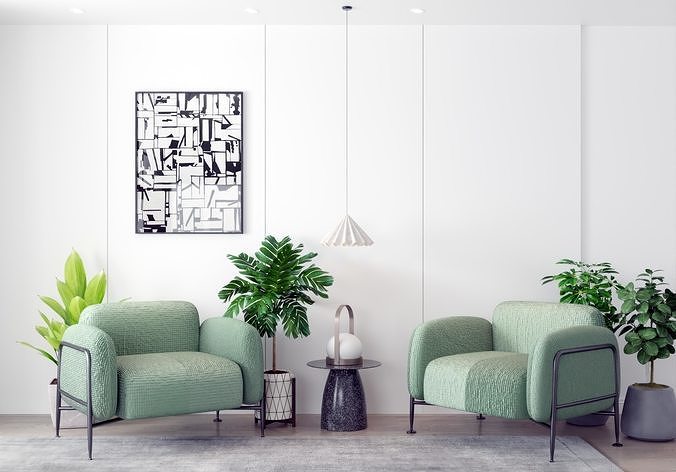 single person Modern sofa 3D model | CGTrader