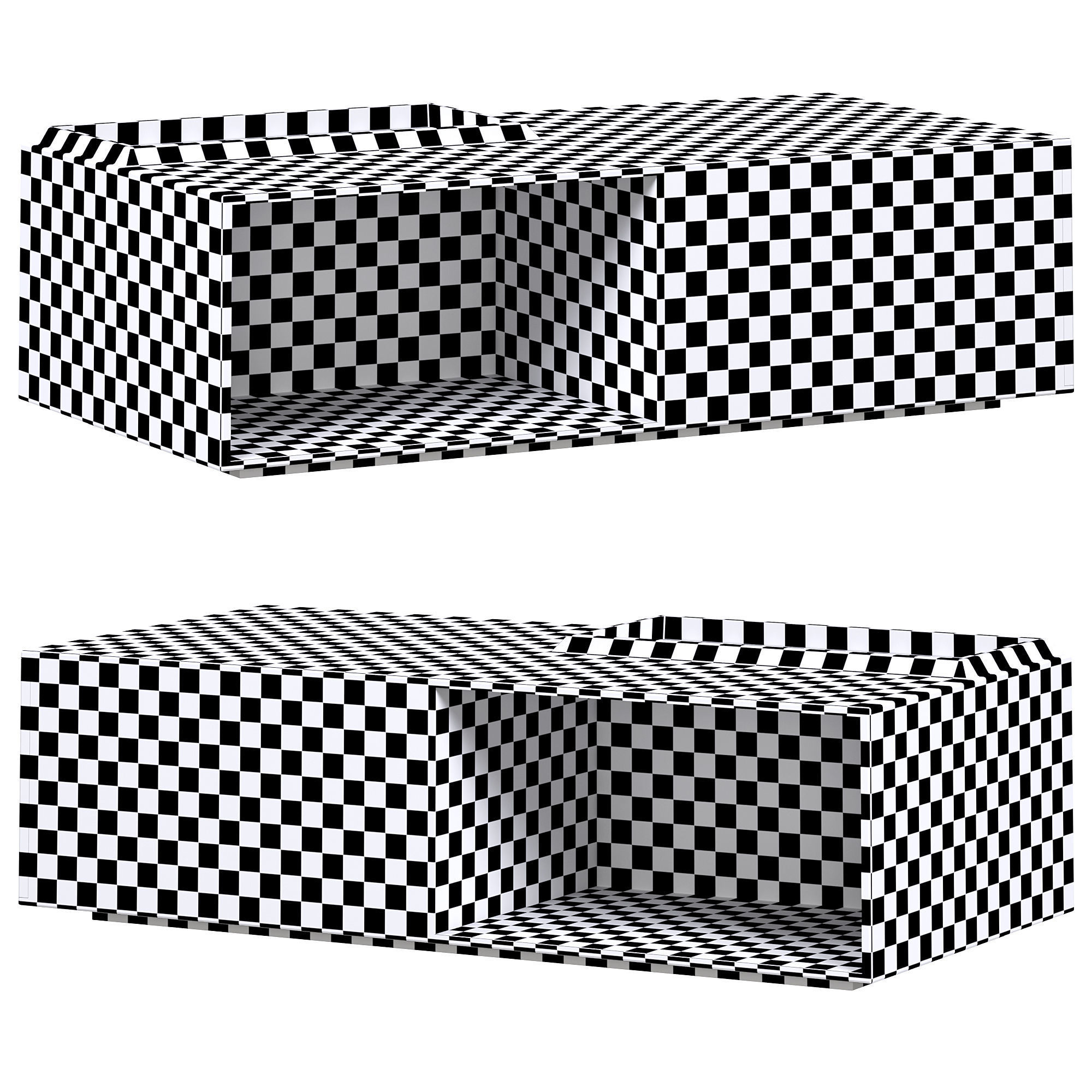 Rectangular wood coffee table by Homary 3D model | CGTrader