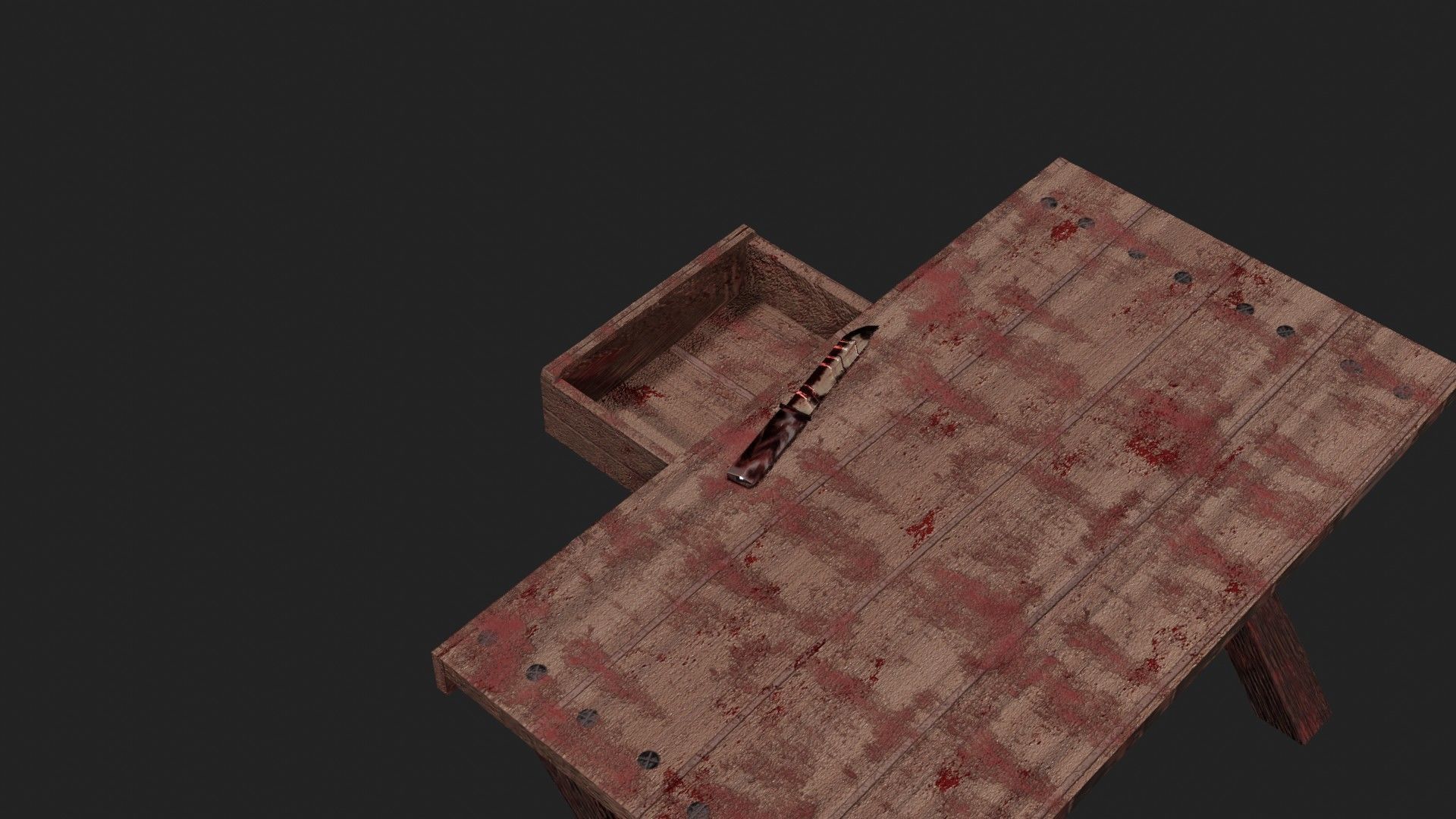 3D model Dark Artifacts Bundle Bloodbound Blade Slaughter Table 3D ...