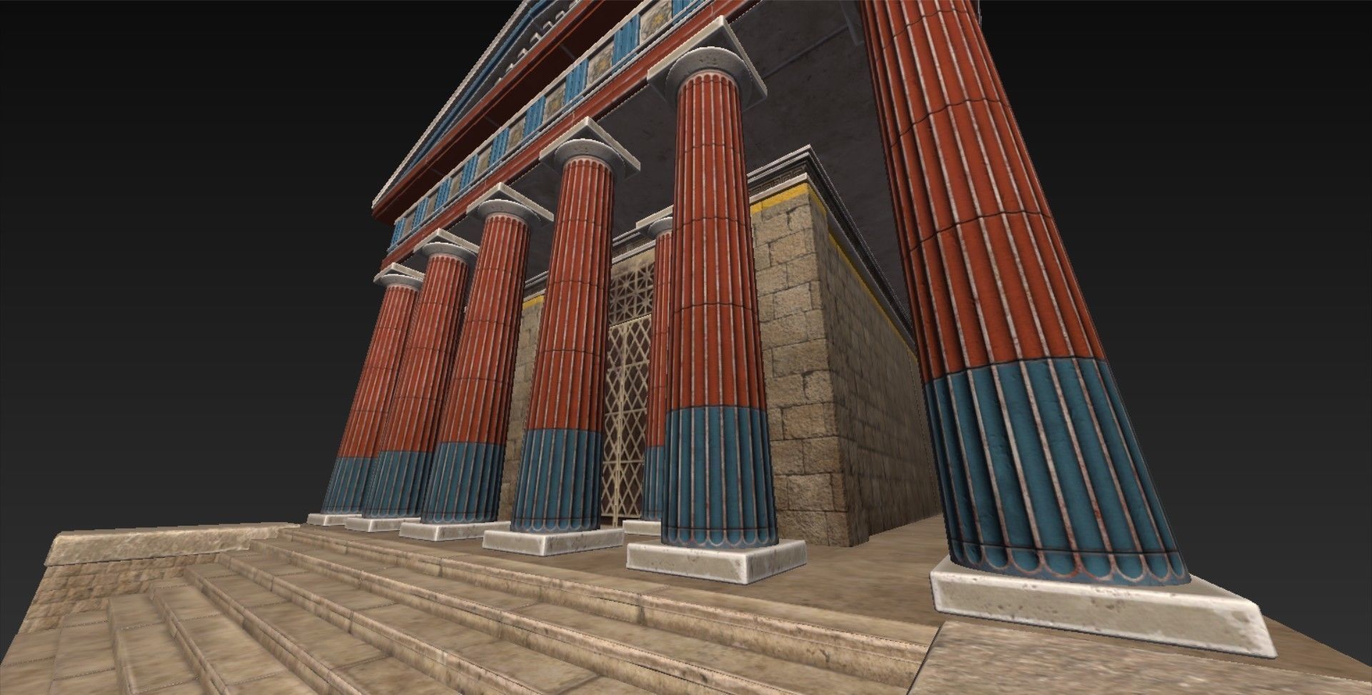 3D model Historical Greek Temple 2 VR / AR / low-poly | CGTrader