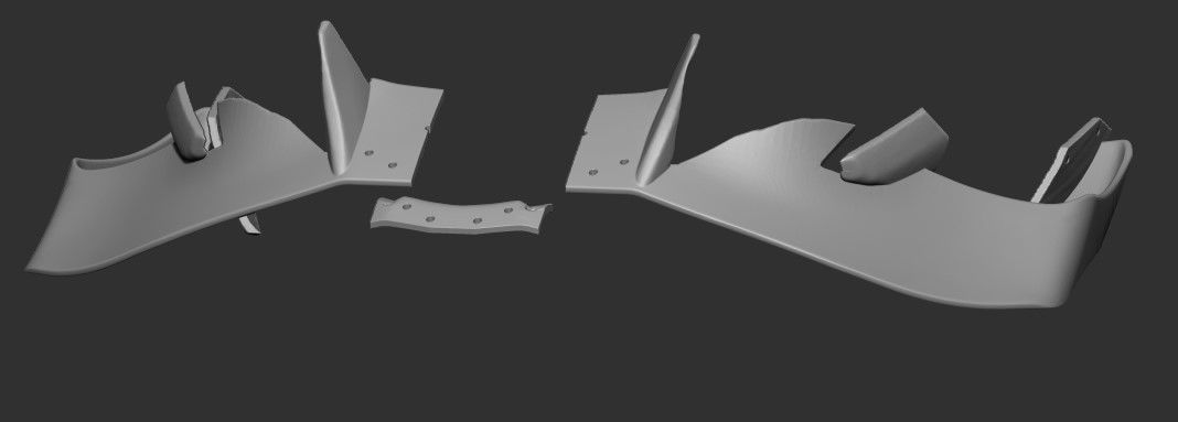 R6-2019-M1 type fixed wings 3D print model 3D model 3D printable | CGTrader