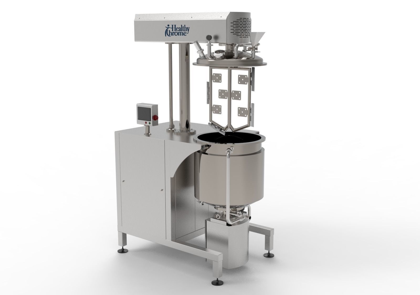 Cream Homogenizer Machine 3D model | CGTrader