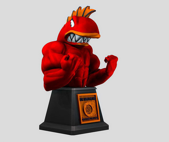 Flying Hellfish 3D model 3D printable | CGTrader