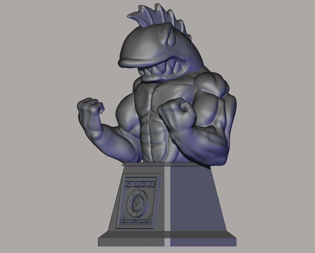 Flying Hellfish 3D model 3D printable | CGTrader