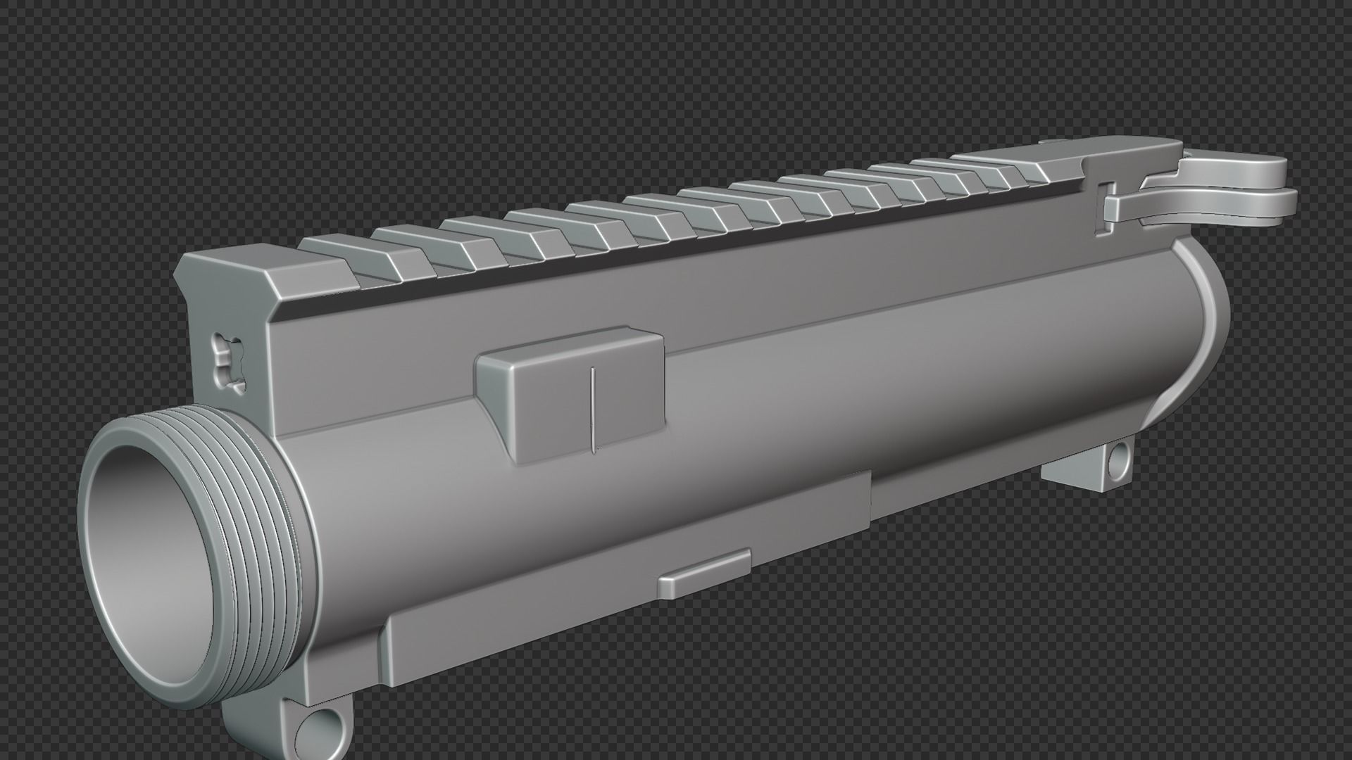 3D model AR-15 A3 Upper Receiver VR / AR / low-poly | CGTrader