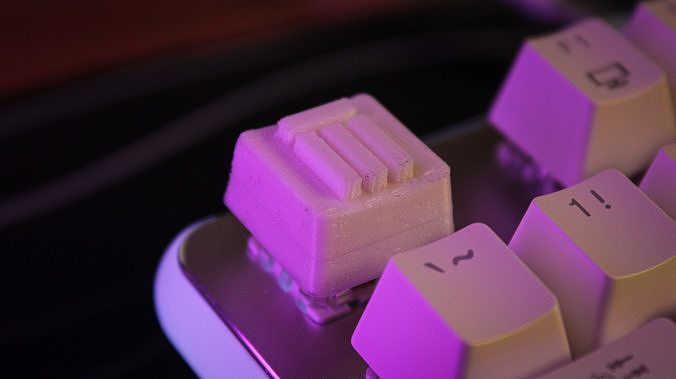Customizable Keycap for Keyboards free 3D model 3D printable | CGTrader