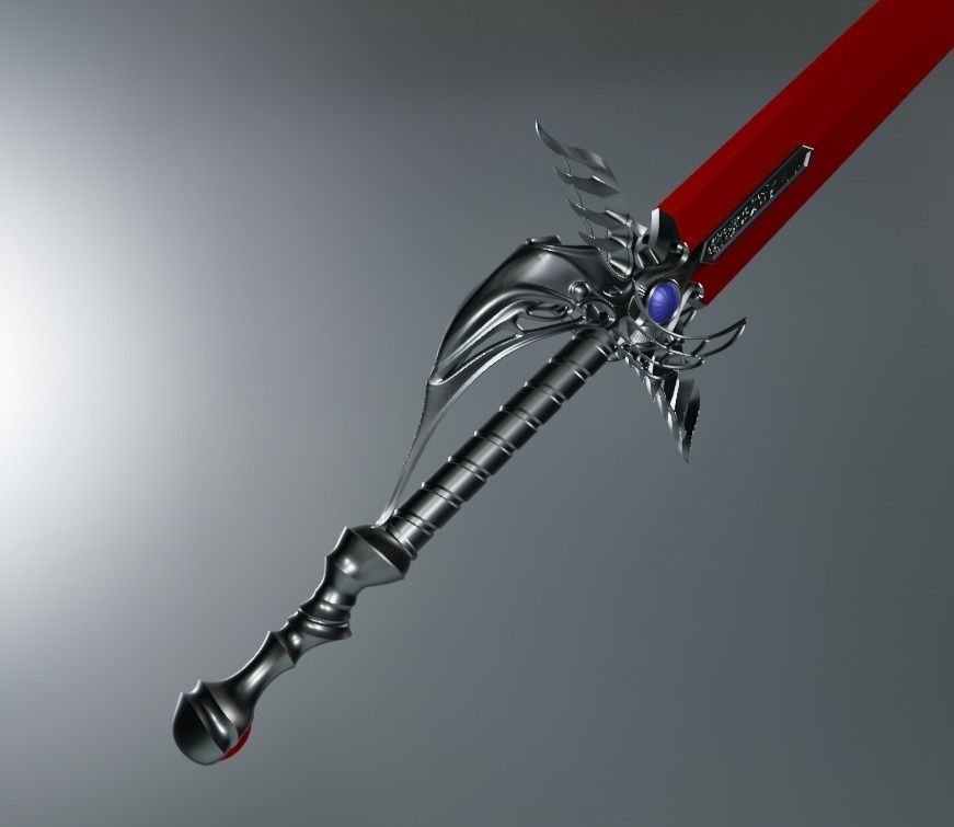Final Fantasy Genesis Sword 3d model 3D model | CGTrader