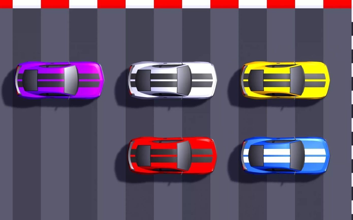 racing car 3D model animated rigged | CGTrader