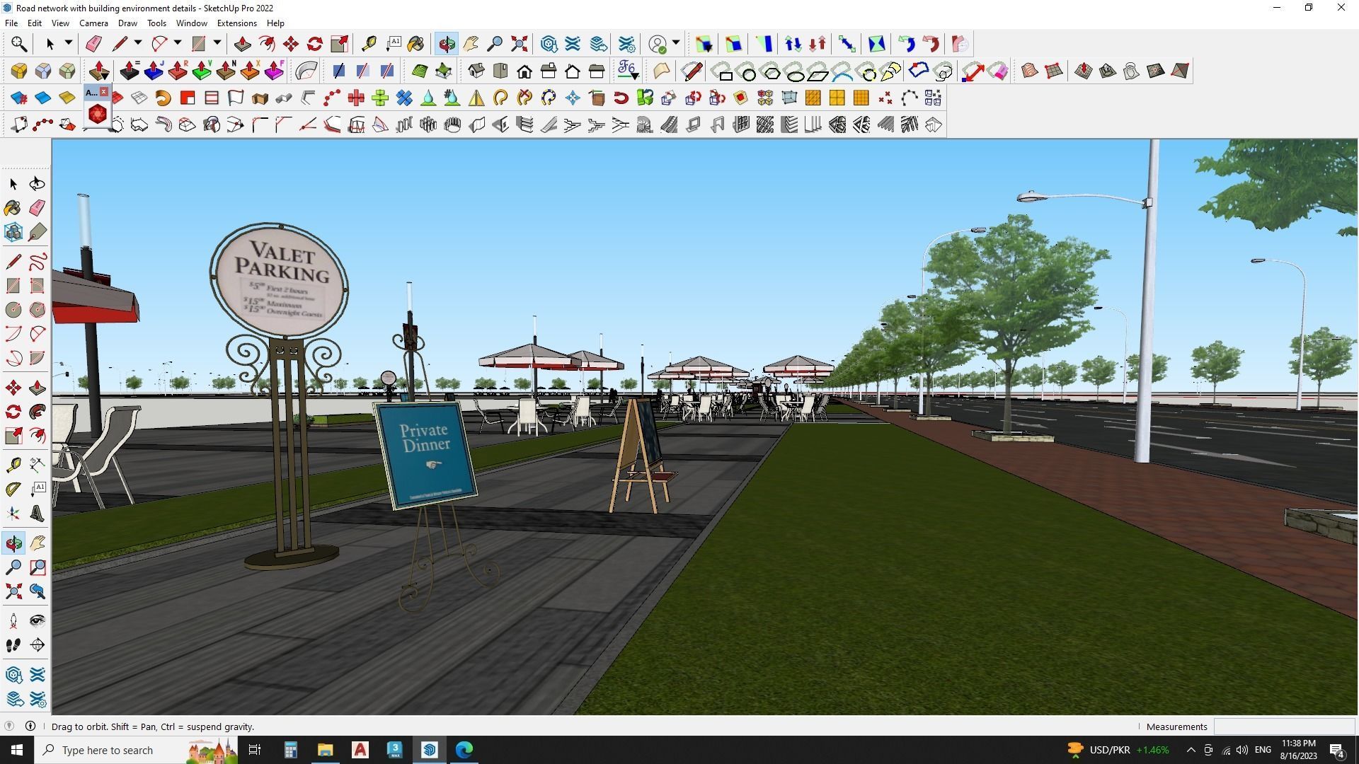 modular city road 3d model 3D model | CGTrader