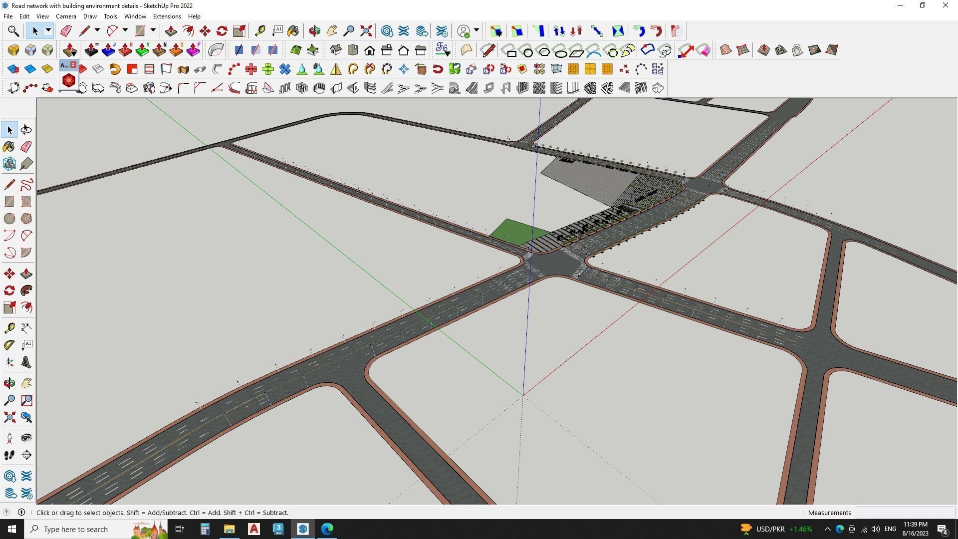 modular city road 3d model 3D model | CGTrader