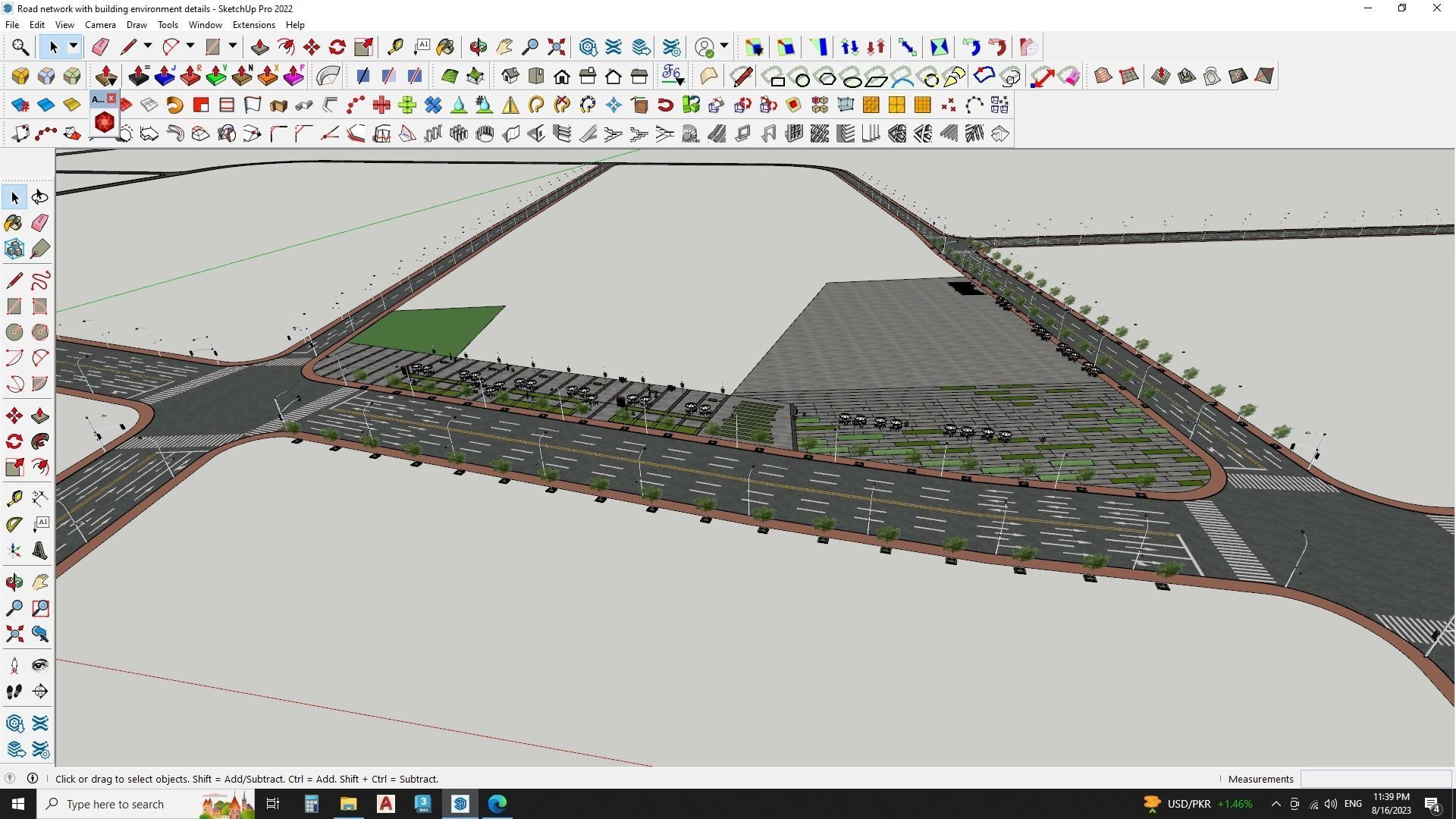 modular city road 3d model 3D model | CGTrader