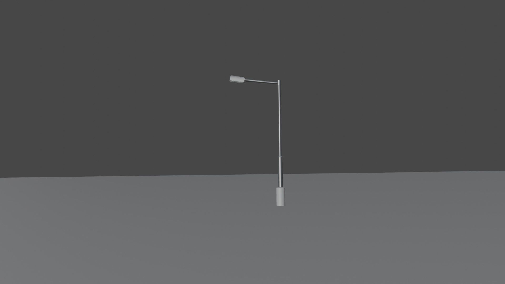simple street light 3D model | CGTrader