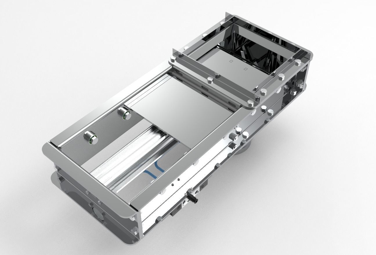Pneumatic Slide Gate 3D model | CGTrader