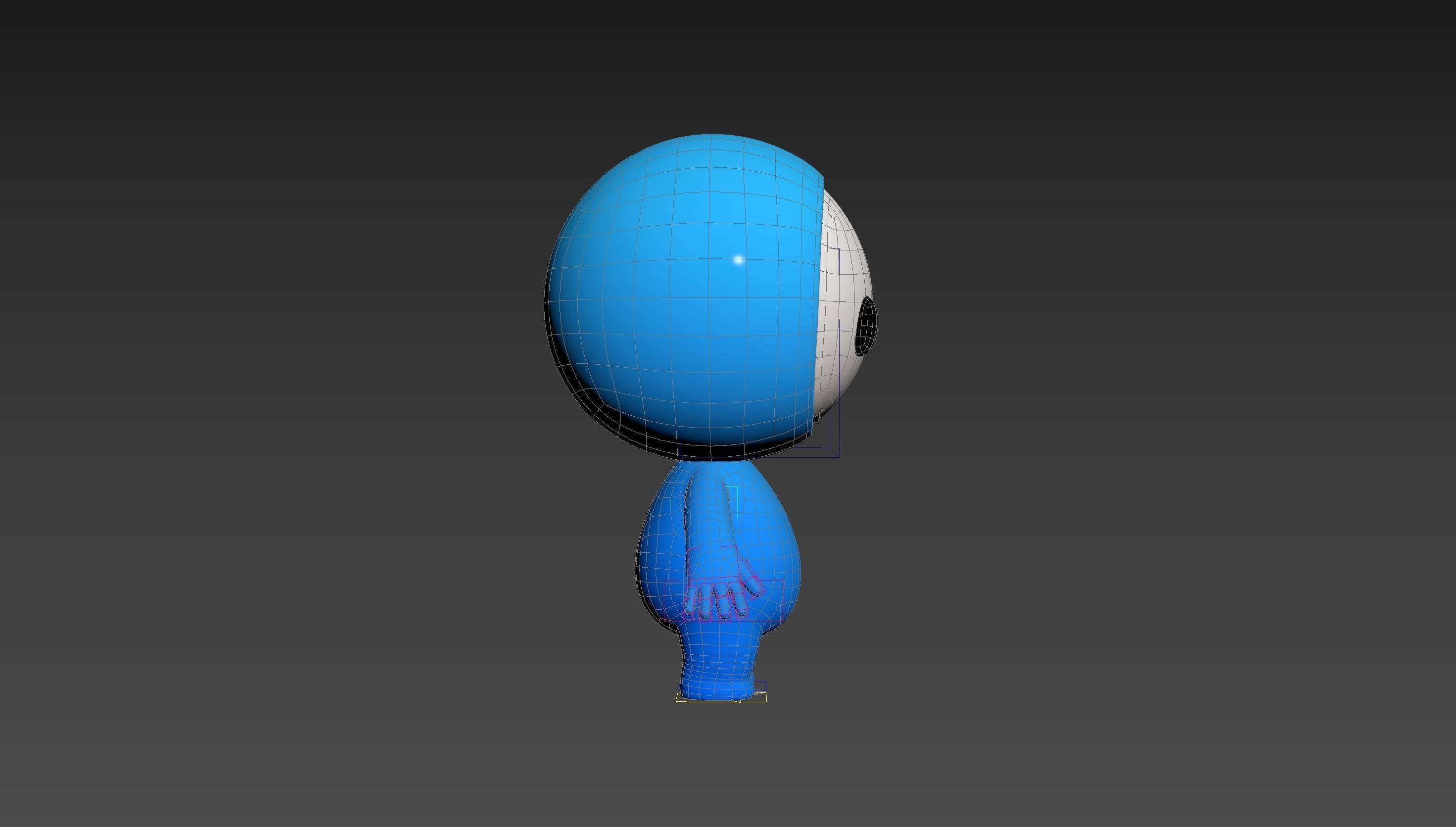 Character248 Rigged Mascot 3D model rigged | CGTrader