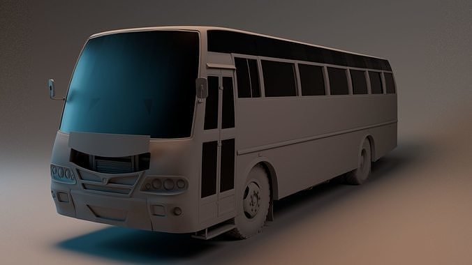 Bus 3D model P8000 BMR Classic 3D model | CGTrader