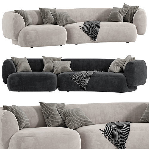 Hug Modular Sofa By Collectorgroup Collection 3D model | CGTrader