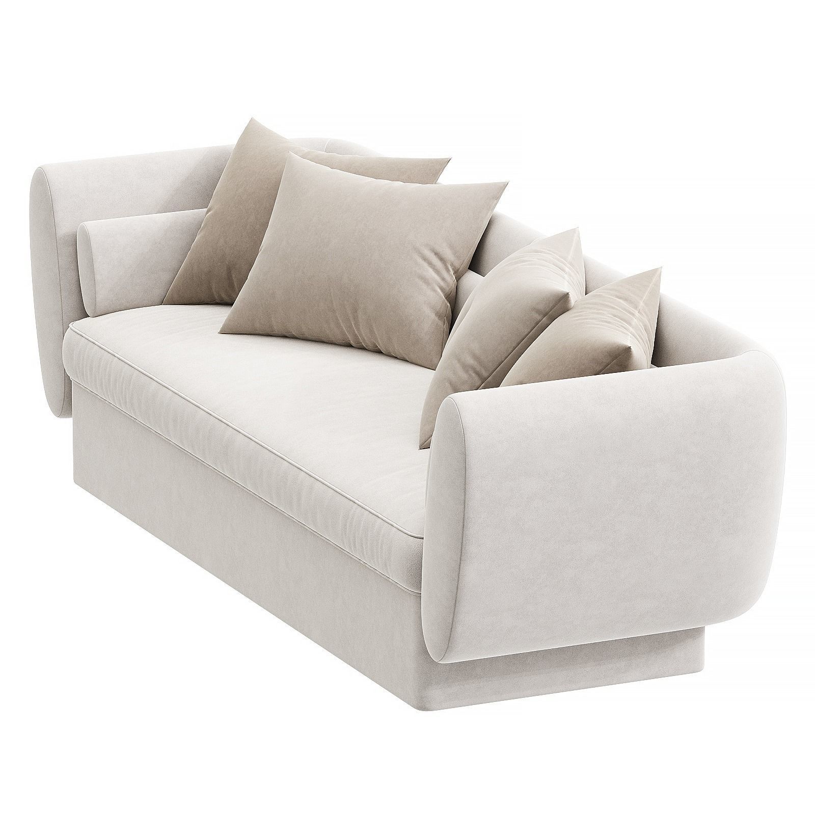 CHARLOTTE BILTGEN Klay Sofa Bed 3d model 3D model | CGTrader