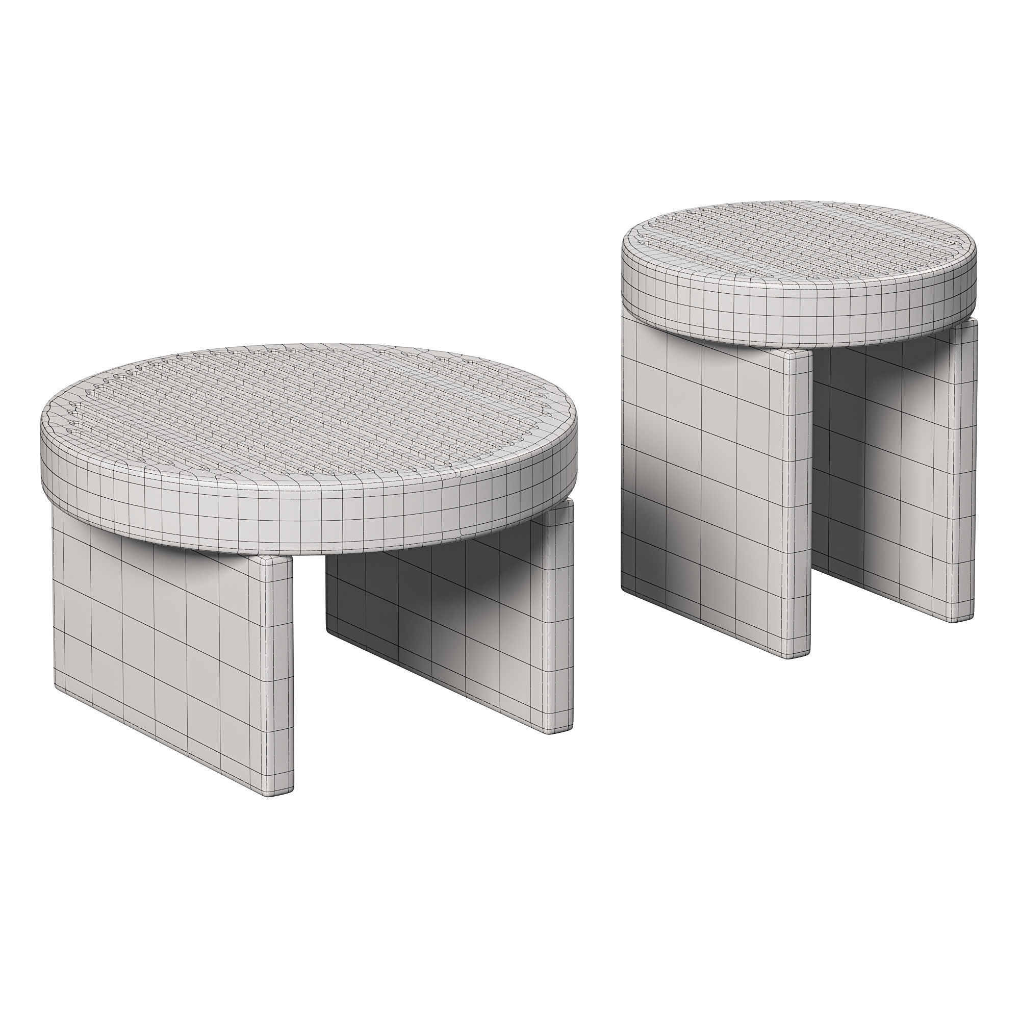 RILLOS SIDE TABLE by Collectorgroup 3D model | CGTrader