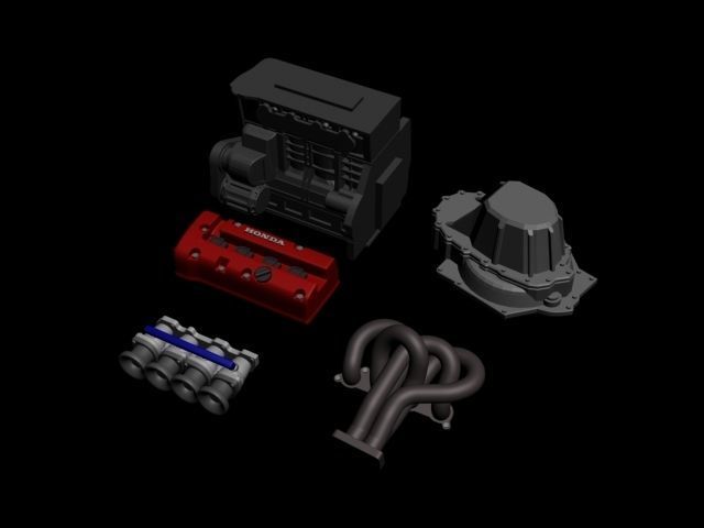 K20 ITB 3D PRINTING 1-64 CUSTOM 3D model 3D printable | CGTrader