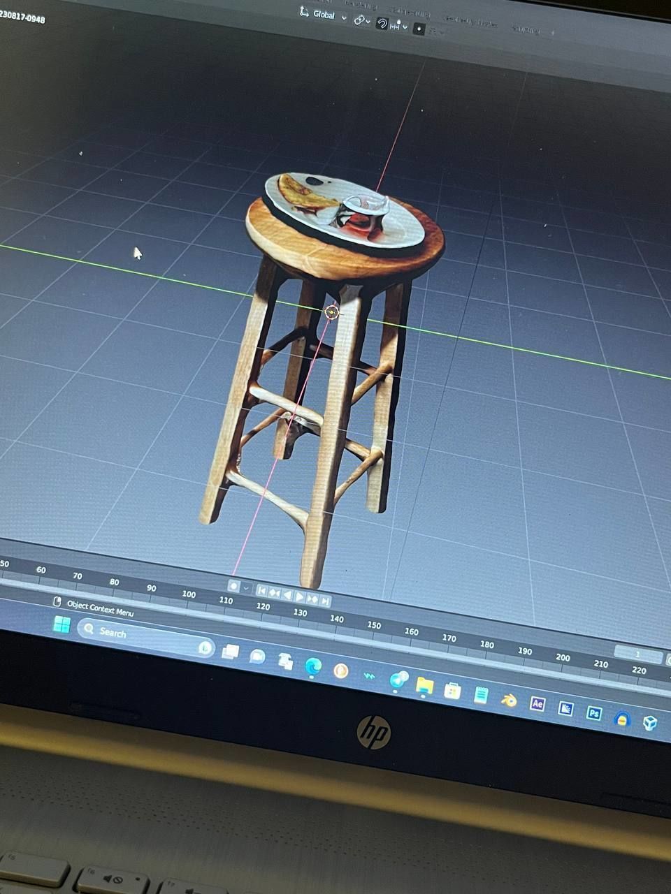 Stool free 3D model | CGTrader