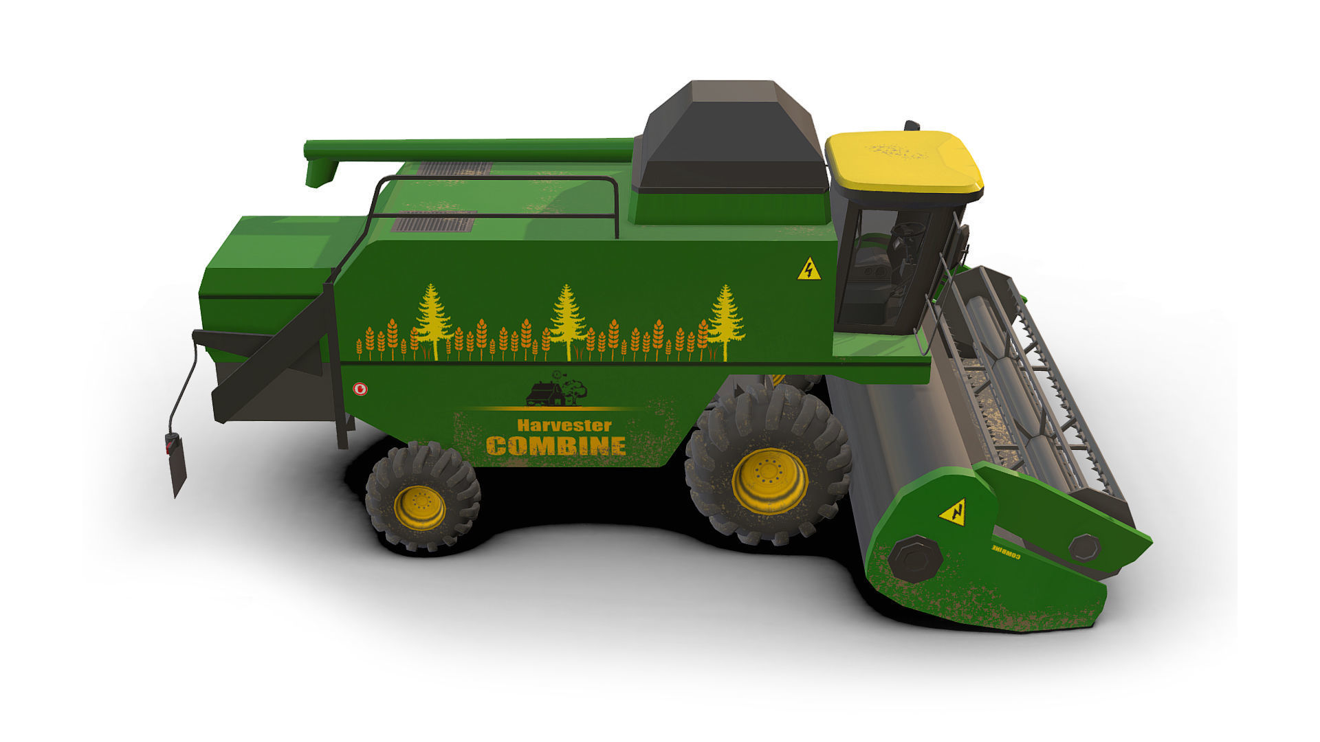 3D model Combine truck VR / AR / low-poly | CGTrader