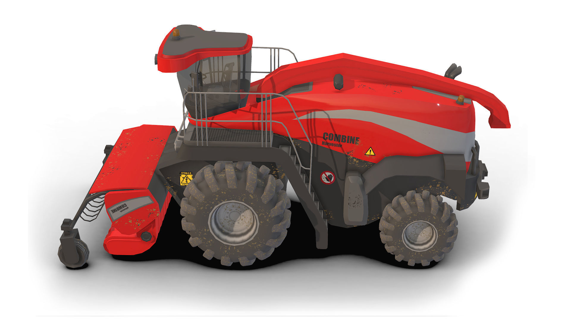 3D model Combine Truck VR / AR / low-poly | CGTrader