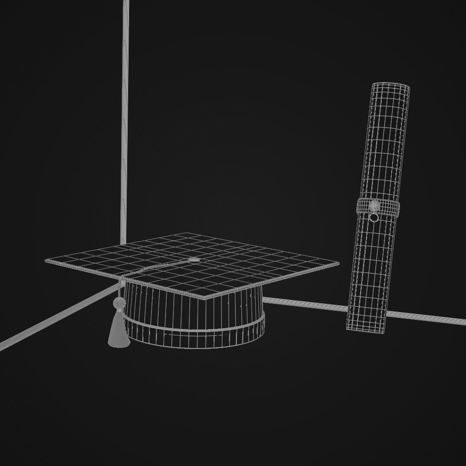 Graduation cap 3D Model 3D model | CGTrader