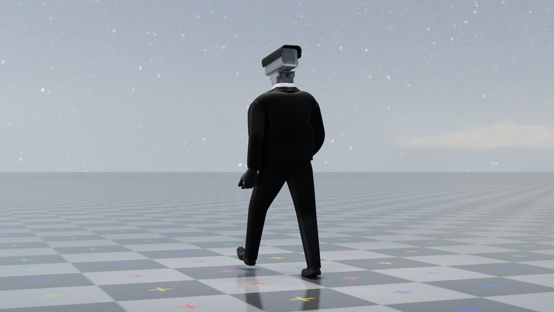 3D model Camera man skibidi toilet VR / AR / low-poly | CGTrader