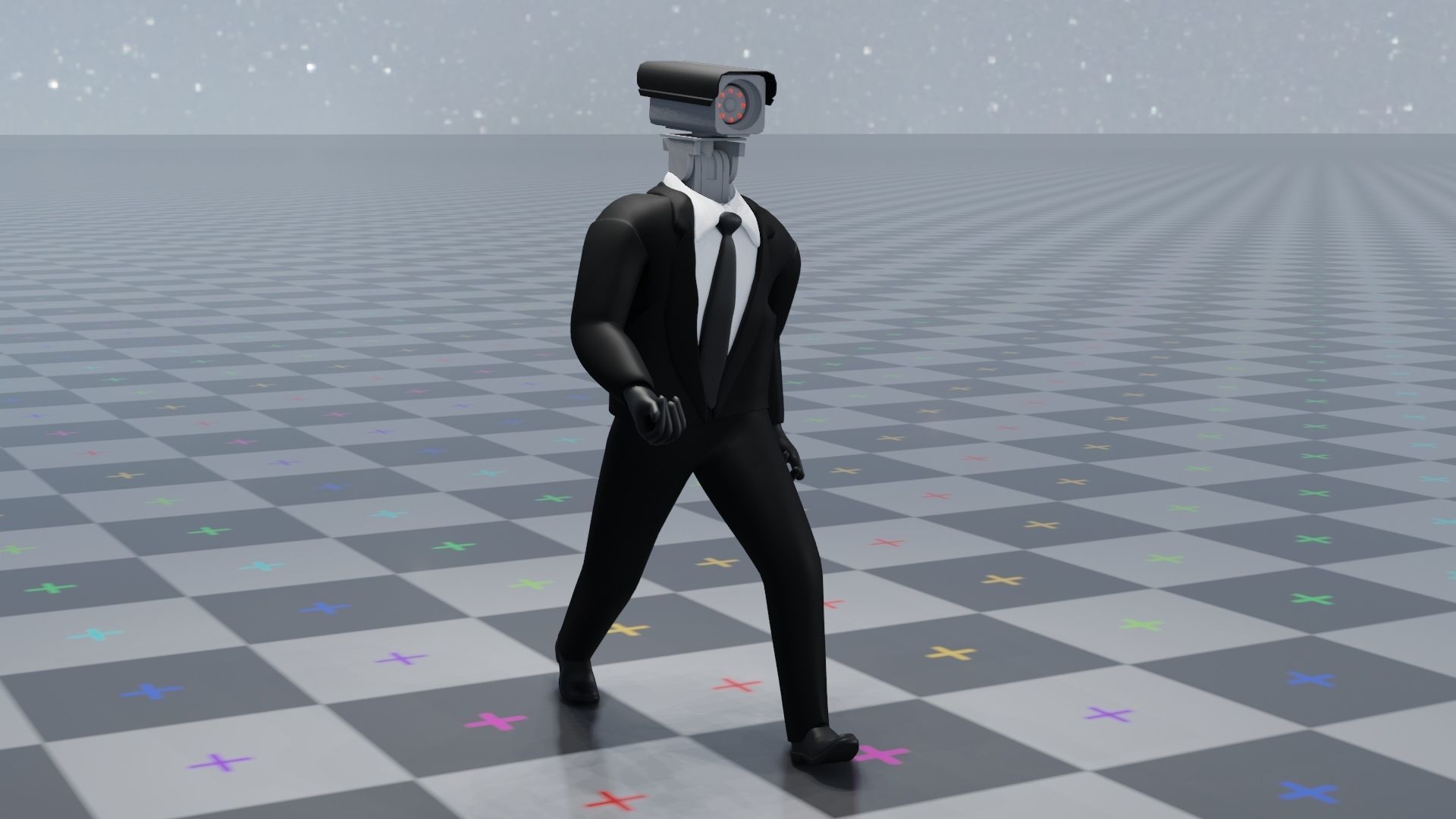 3D model Camera man skibidi toilet VR / AR / low-poly | CGTrader