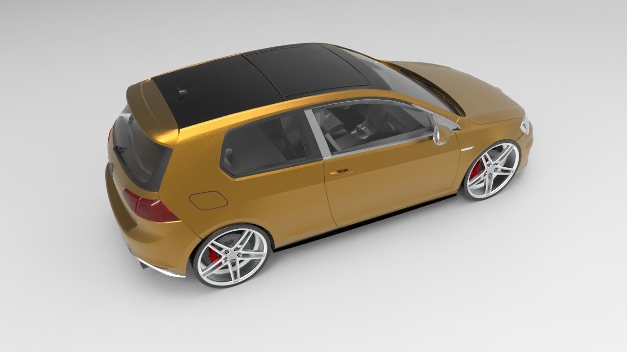 Volkswagen Golf VII 3D model | CGTrader
