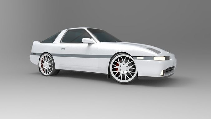 Toyota Supra Mk3 3D model | CGTrader
