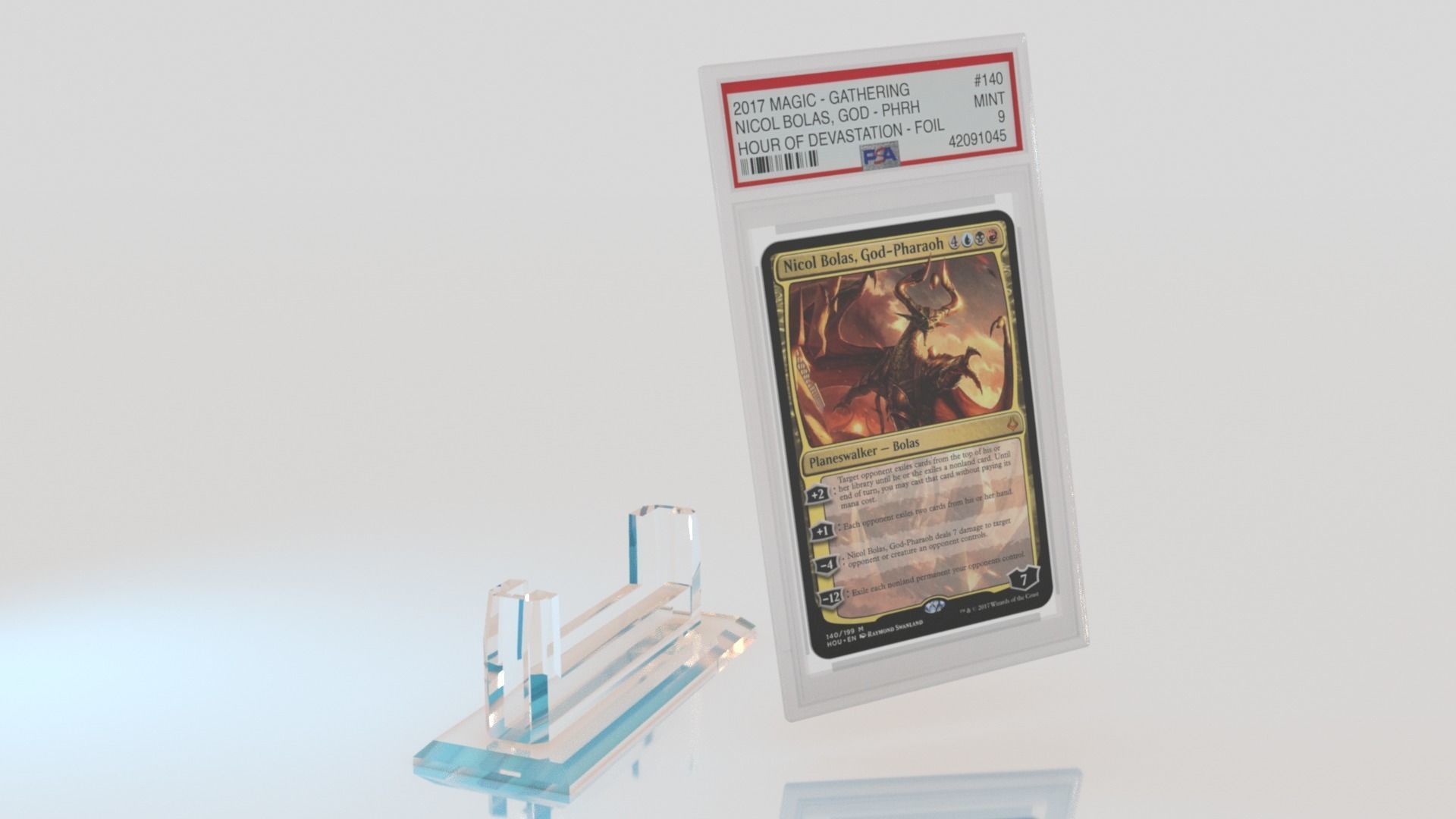 Magic The Gathering Graded Card Case With Display Stand 3D model | CGTrader