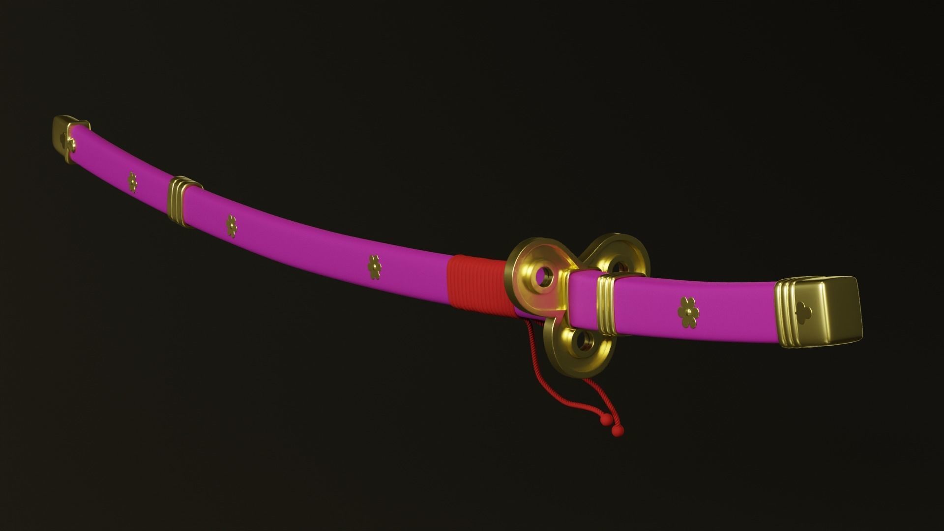 Roronoa Zoros Swords - One Piece 3D model | CGTrader