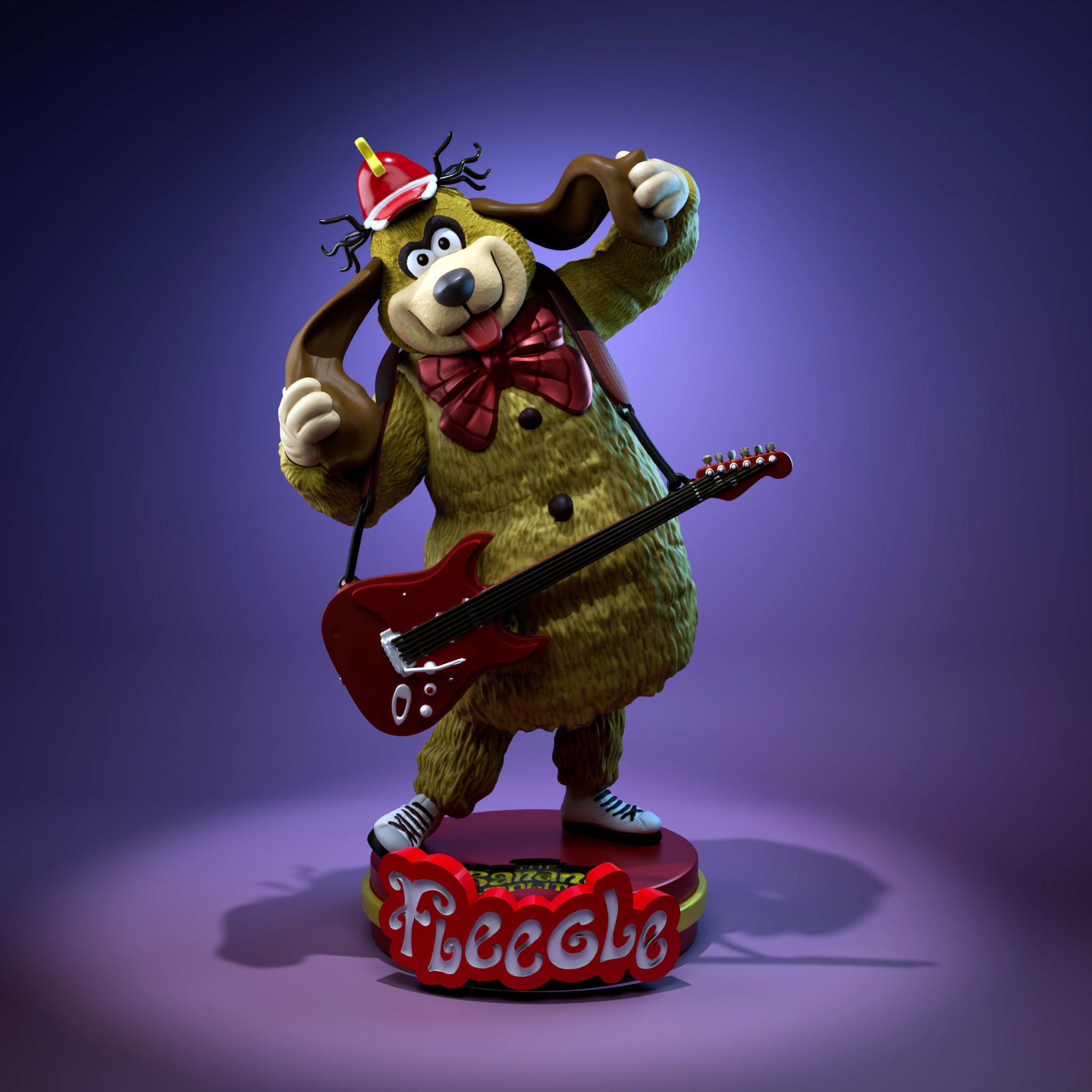 Fleegle - The Banana Splits 3D model 3D printable | CGTrader