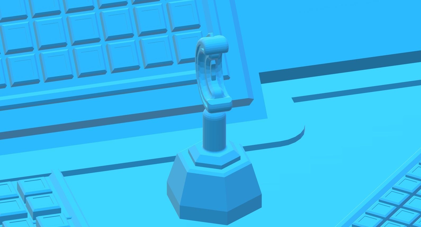 Sci-fi Console 3D model 3D printable | CGTrader