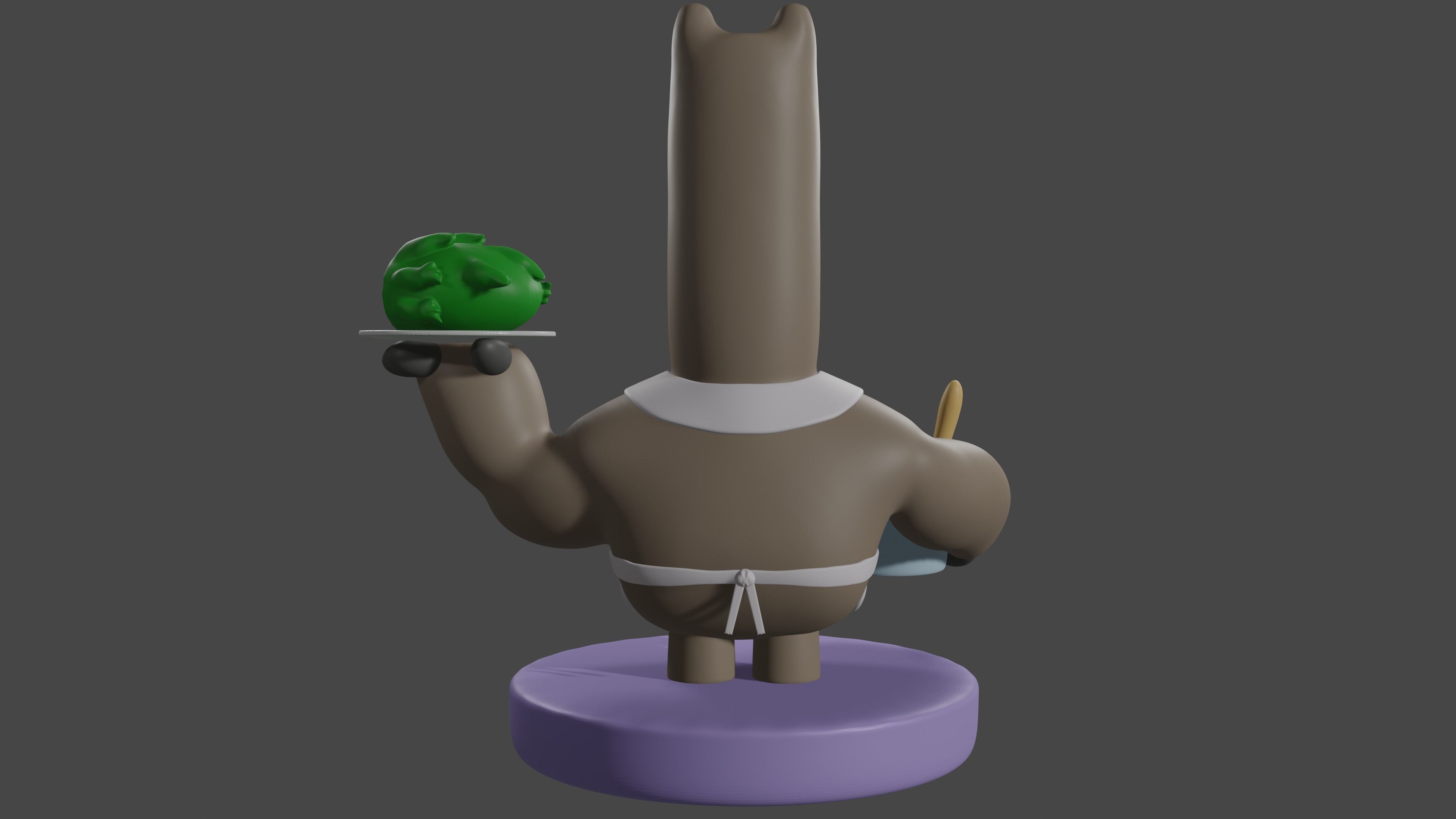 Shnitzel Chowder 3D Print 3D model 3D printable | CGTrader