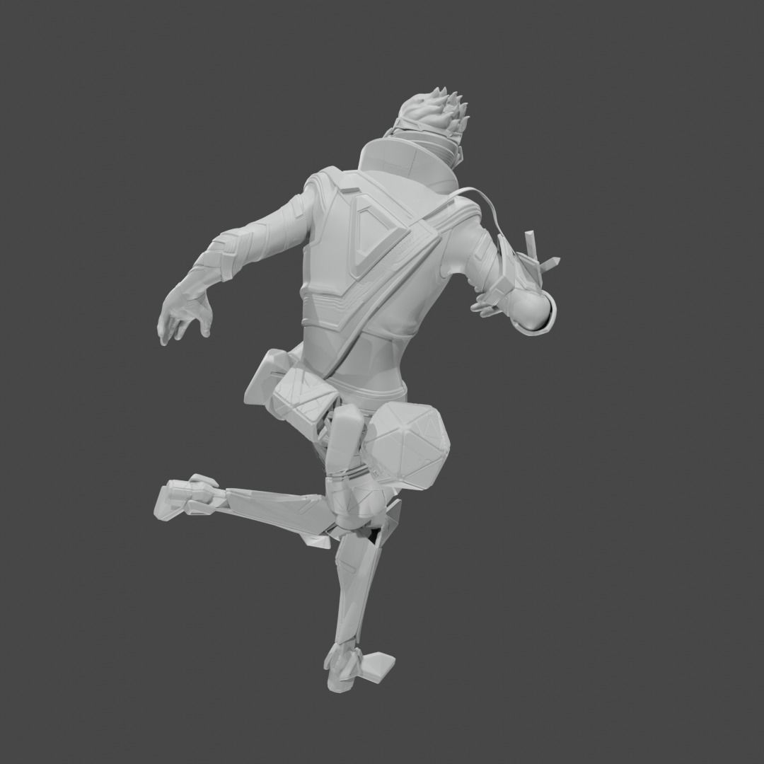 Apex Legends Character 3D Print OBJ STL File Octane 8 3D model 3D ...