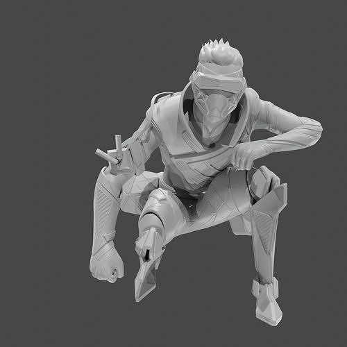 Apex Legends Character 3D Print OBJ STL File Octane 18 free 3D model 3D ...