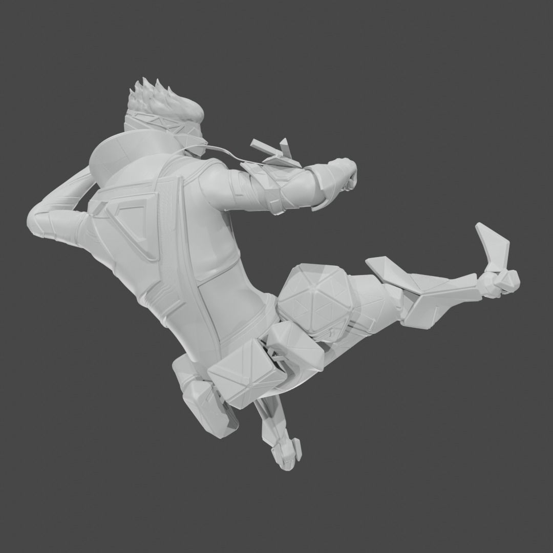Apex Legends Character 3D Print OBJ STL File Octane 24 3D model 3D ...