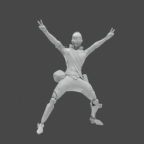 Apex Legends Character 3D Print OBJ STL File Octane 25 3D model 3D ...