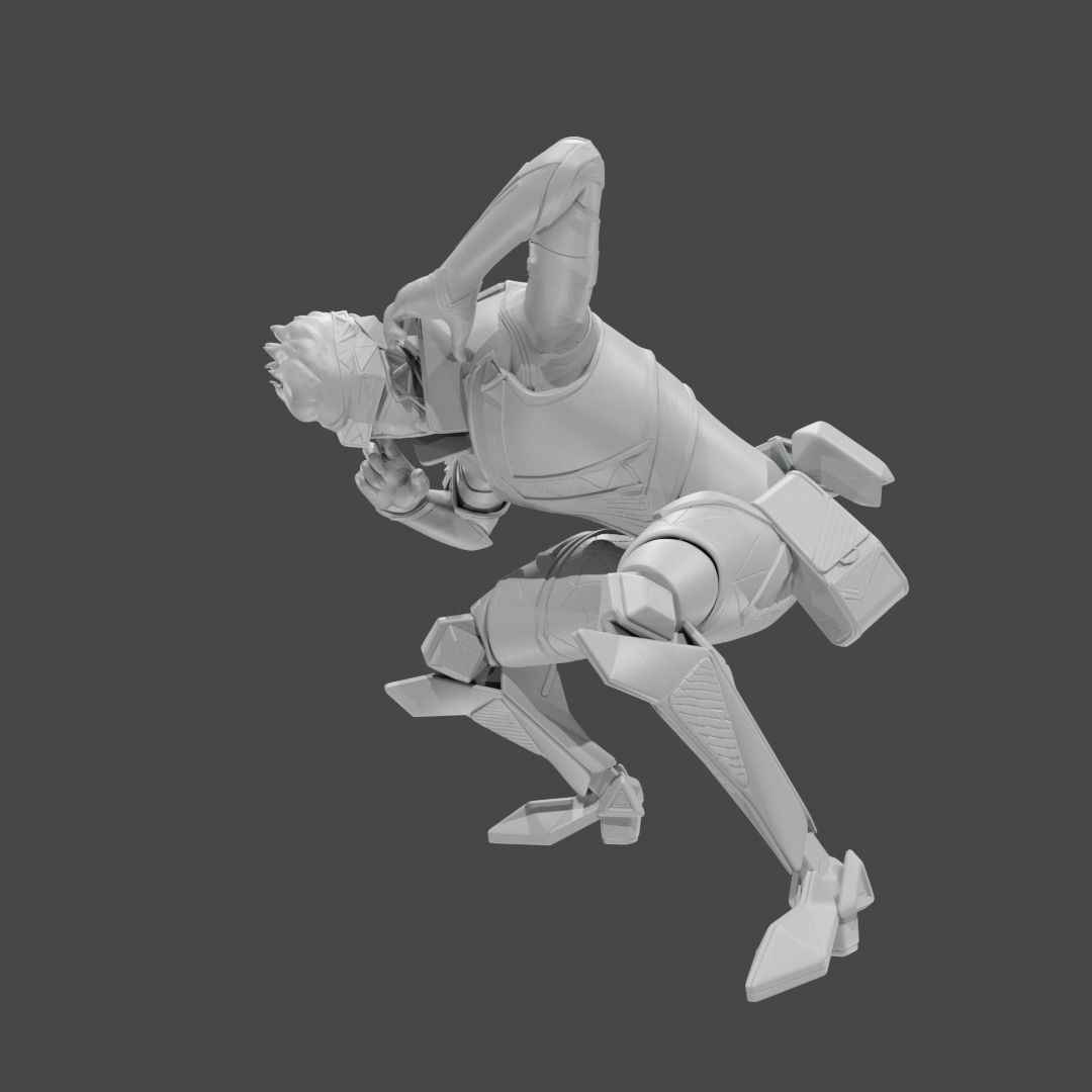 Apex Legends Character 3D Print OBJ STL File Octane 26 3D model 3D ...