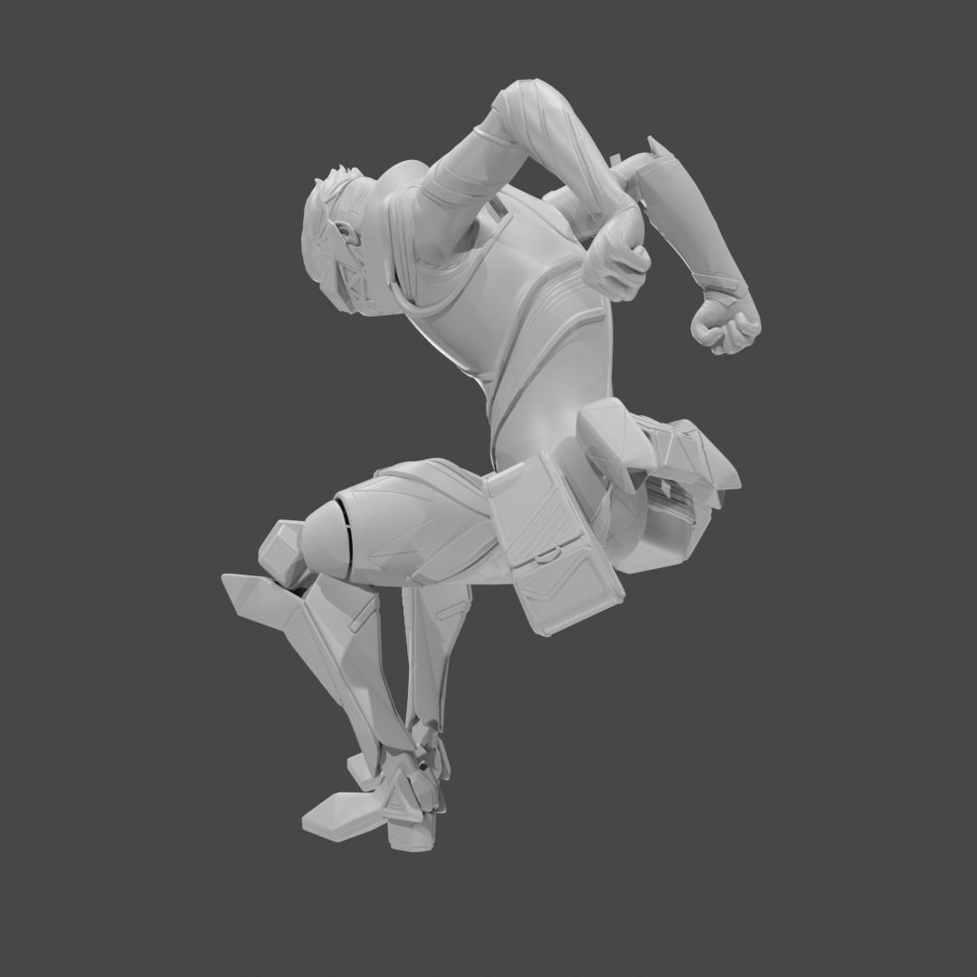 Apex Legends Character 3D Print OBJ STL File Octane 28 3D model 3D ...