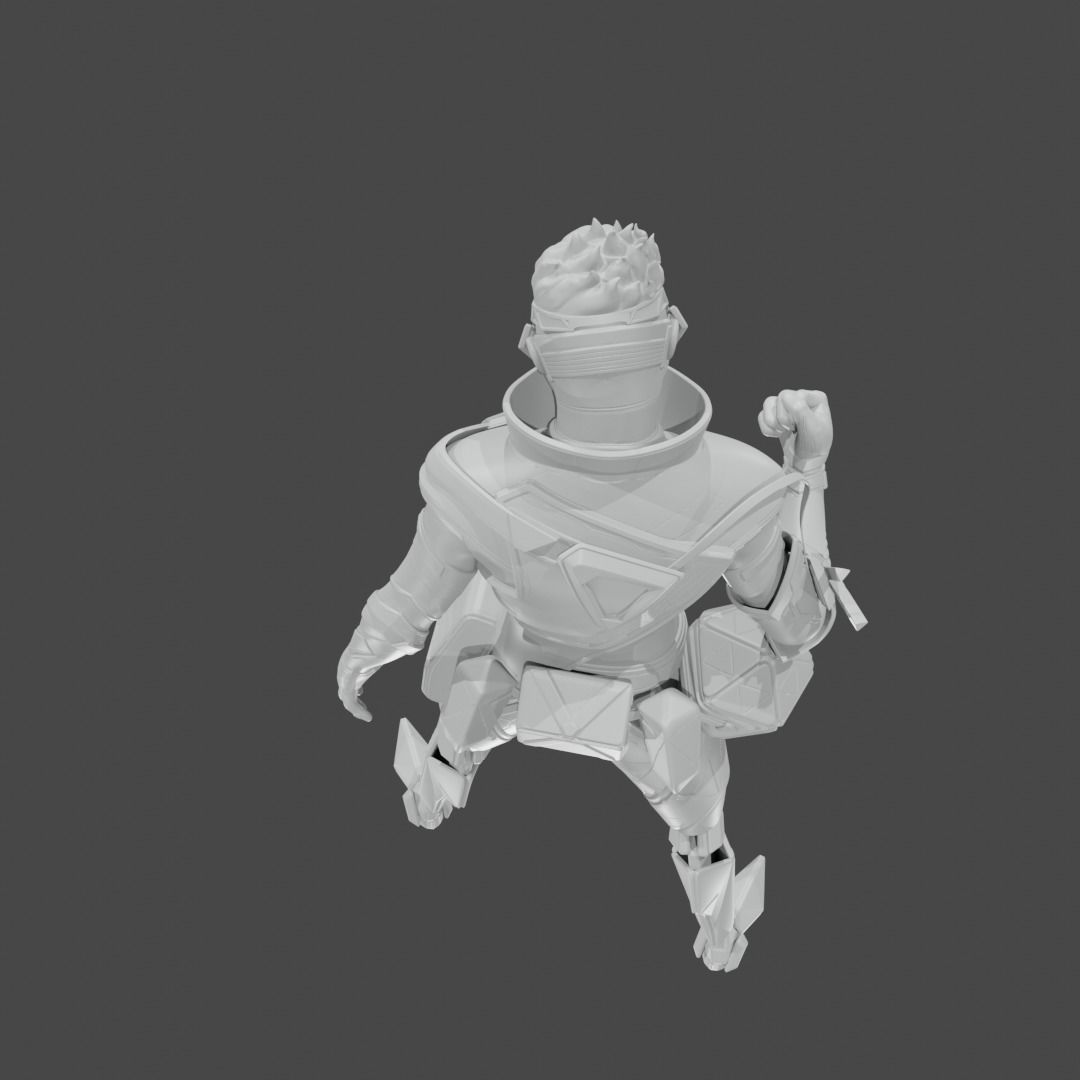 Apex Legends Character 3D Print OBJ STL File Octane 31 3D model 3D ...
