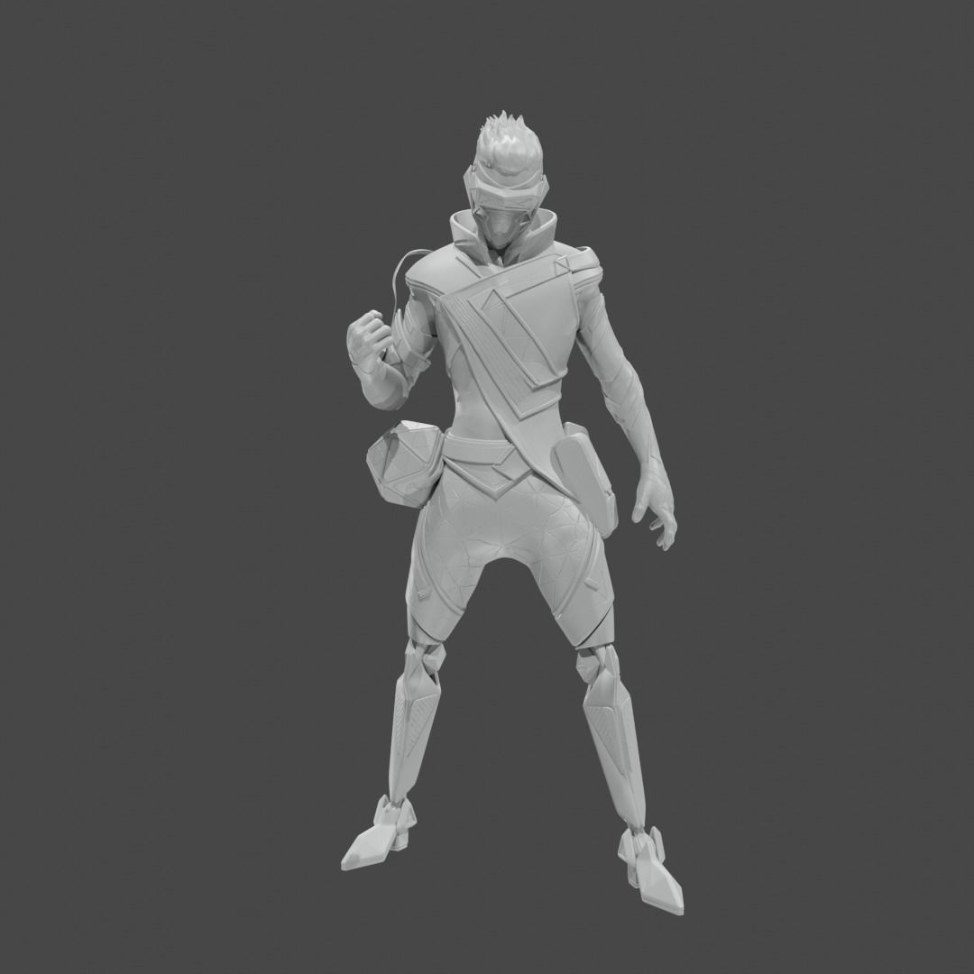 Apex Legends Character 3D Print OBJ STL File Octane 31 3D model 3D ...