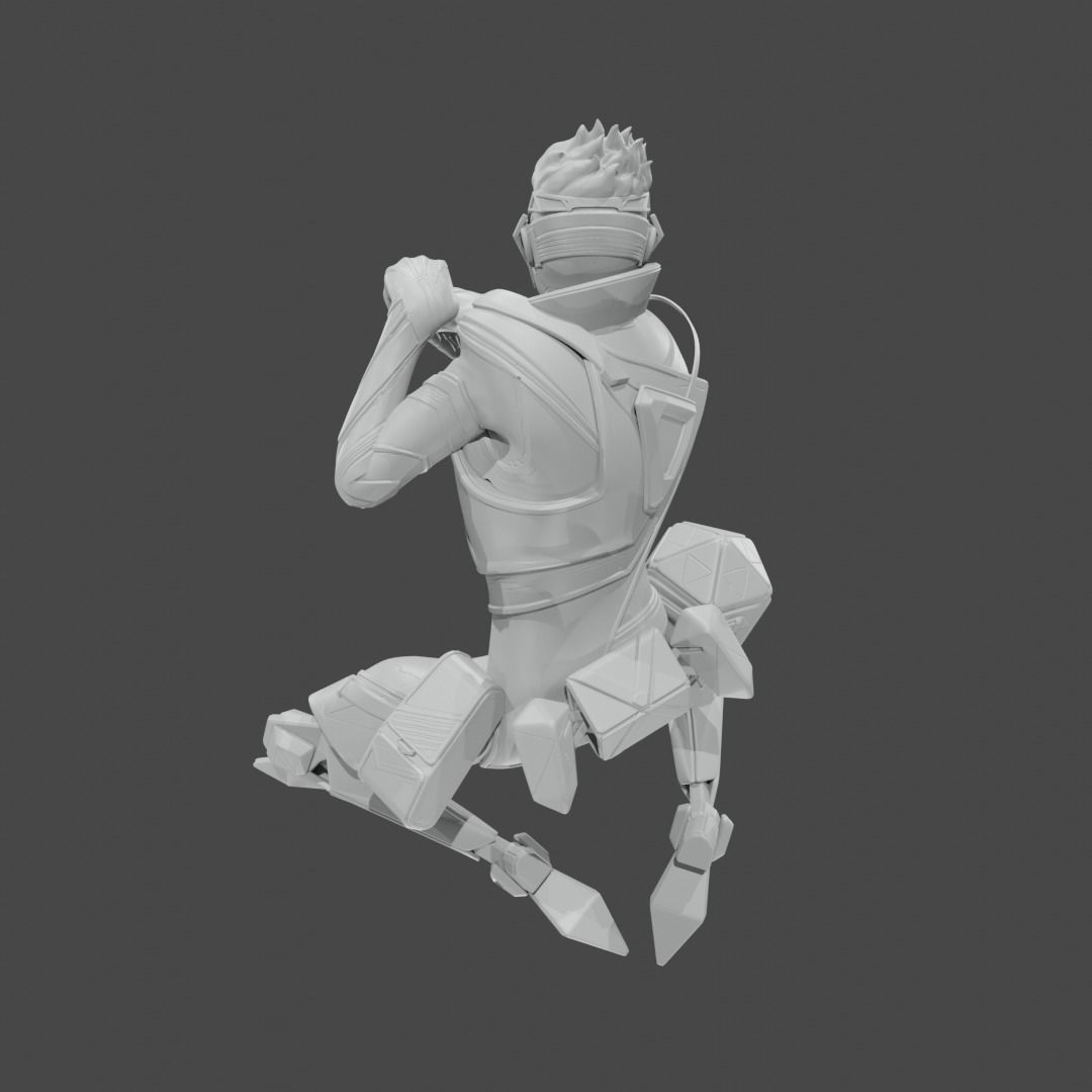 Apex Legends Character 3D Print OBJ STL File Octane 35 3D model 3D ...