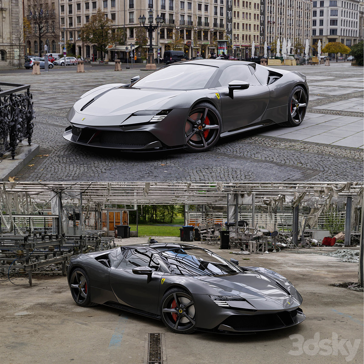 Ferrari SF90 3D model | CGTrader