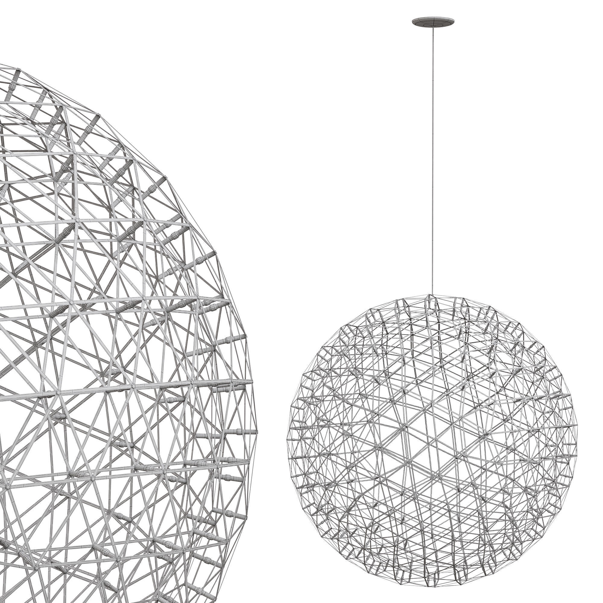 Raimond II Pendant by Lightology 3D model | CGTrader