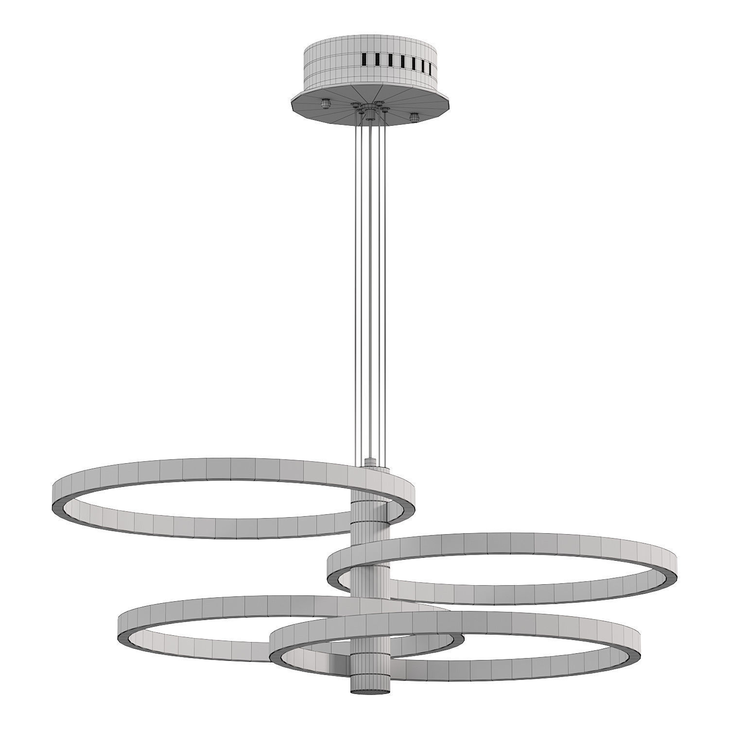 Hoopla Pendant by lightology 3D model | CGTrader