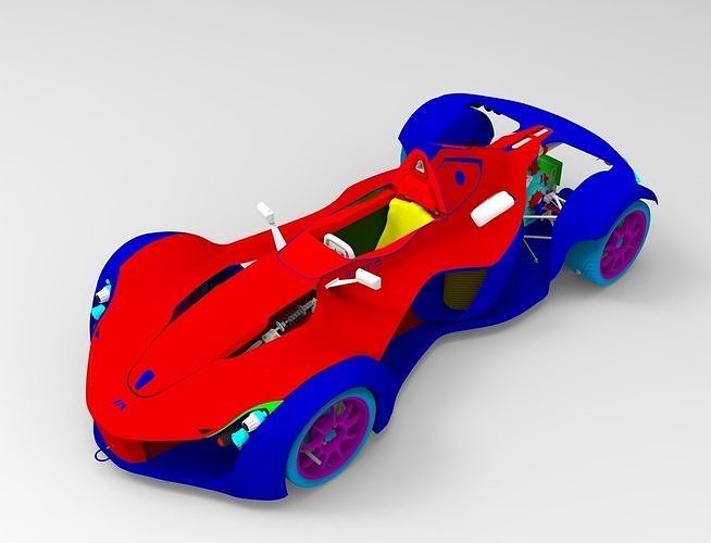 BAC Mono 3D model 3D printable | CGTrader
