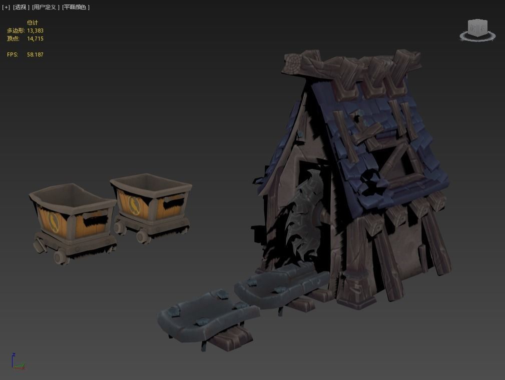 3D model Mine 3D model VR / AR / low-poly | CGTrader